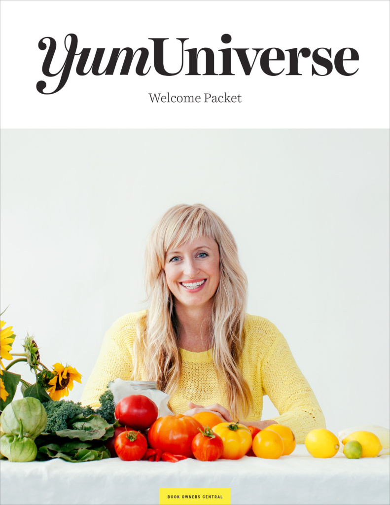 YumUniverse Cookbook by Heather Crosby